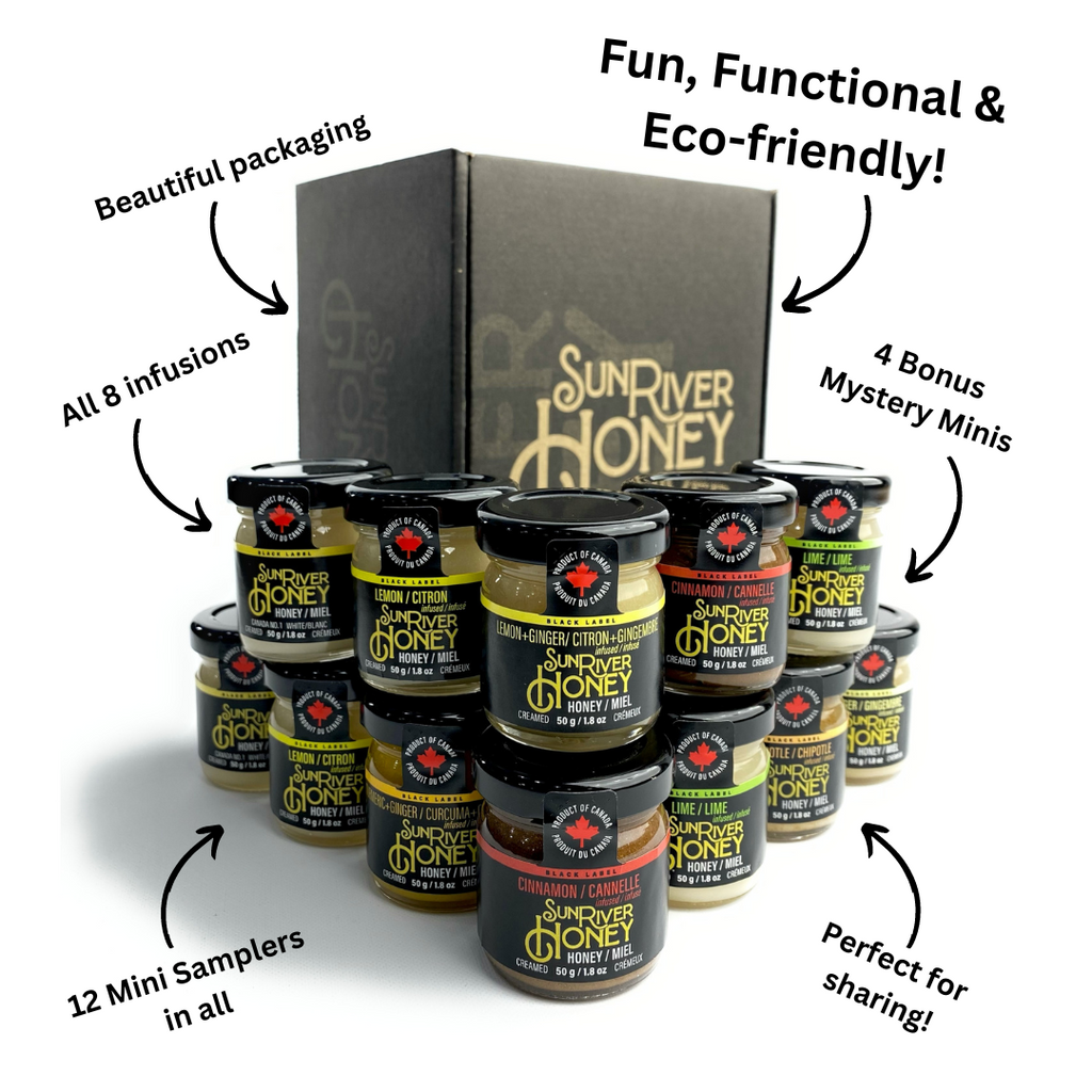 Deluxe Mini Sampler Set - FREE JAR DAY! – Sun River Honey